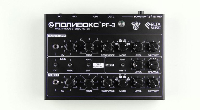 ELTA Music reveals POLIVOKS PF-3 stereo filter in a box - gearnews.com