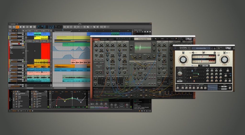 Bitwig and u-he promotion: get Bazille or Satin free - gearnews.com