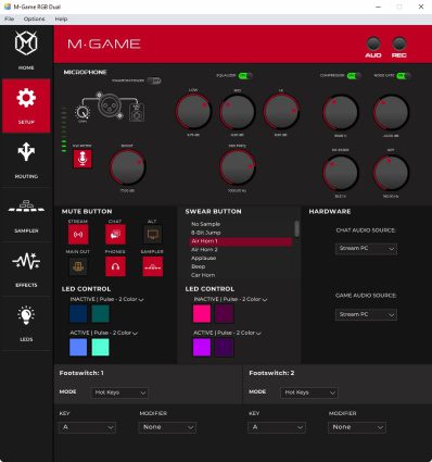 M-GAME audio interfaces come loaded for gamers - gearnews.com
