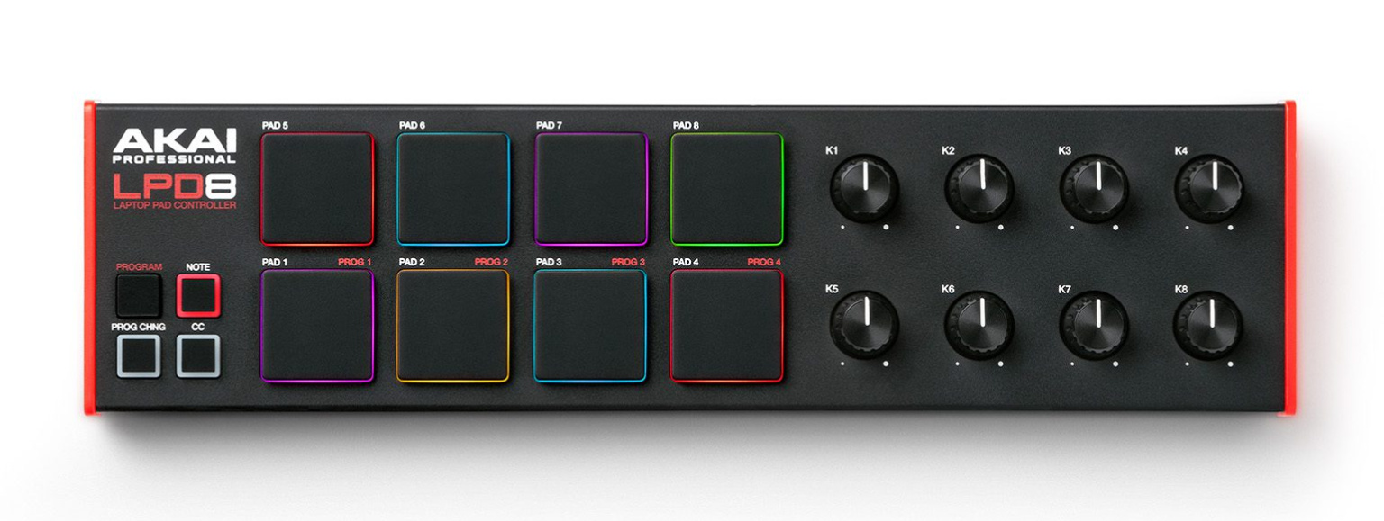 AKAI Professional updates the LPK25 and LPD8 mini controllers ...