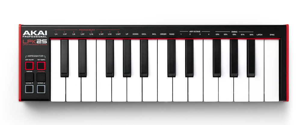 AKAI Professional updates the LPK25 and LPD8 mini controllers ...