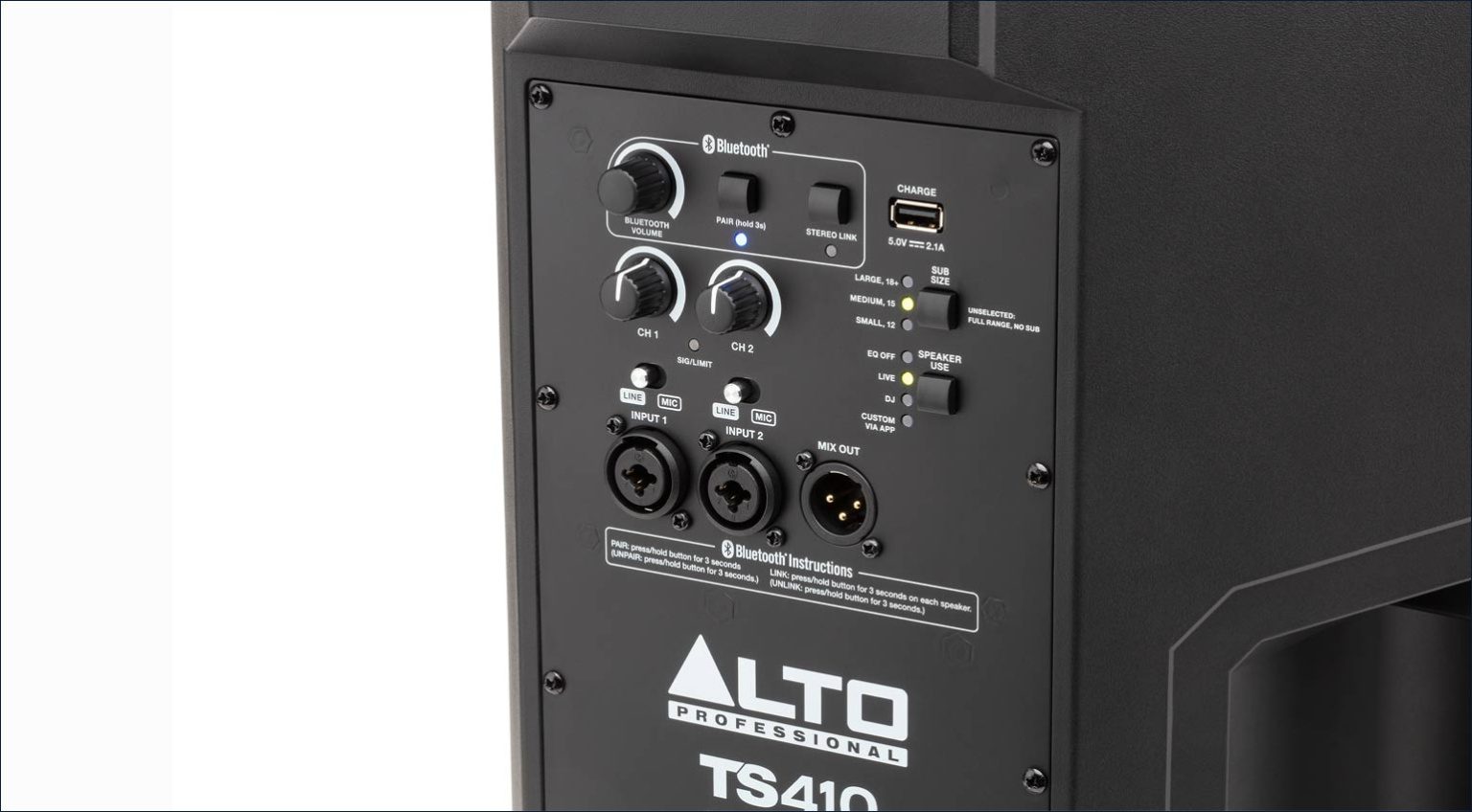 Alto Professional TS4 - Value powered speakers with app connectivity ...