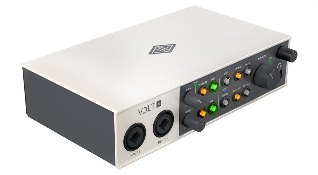 Universal Audio Volt 476p and Volt 4 interfaces - gearnews.com