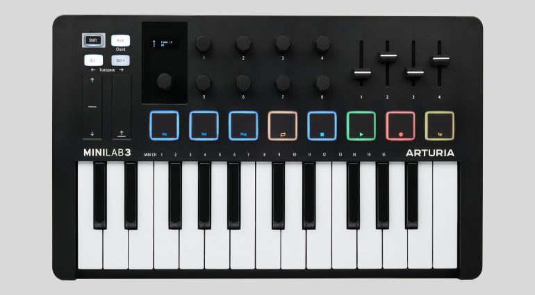 Arturia MiniLab 3 Mint: Special Edition - gearnews.com
