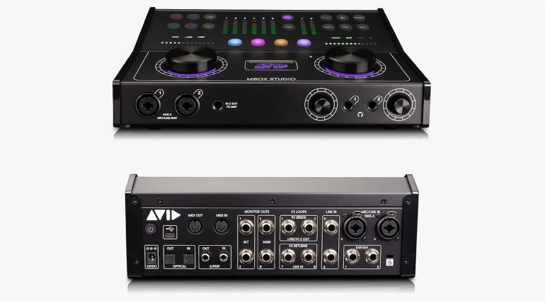 The MBOX makes a comeback with the Avid MBOX Studio