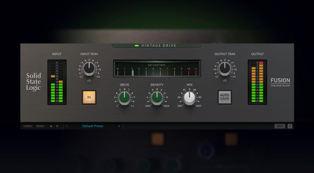 Get 80% off the SSL Fusion Vintage Drive plug-in