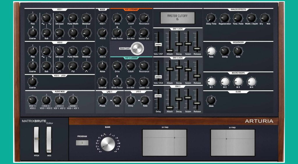 MatrixBrute MIDI Editor and controller from Momo - gearnews.com
