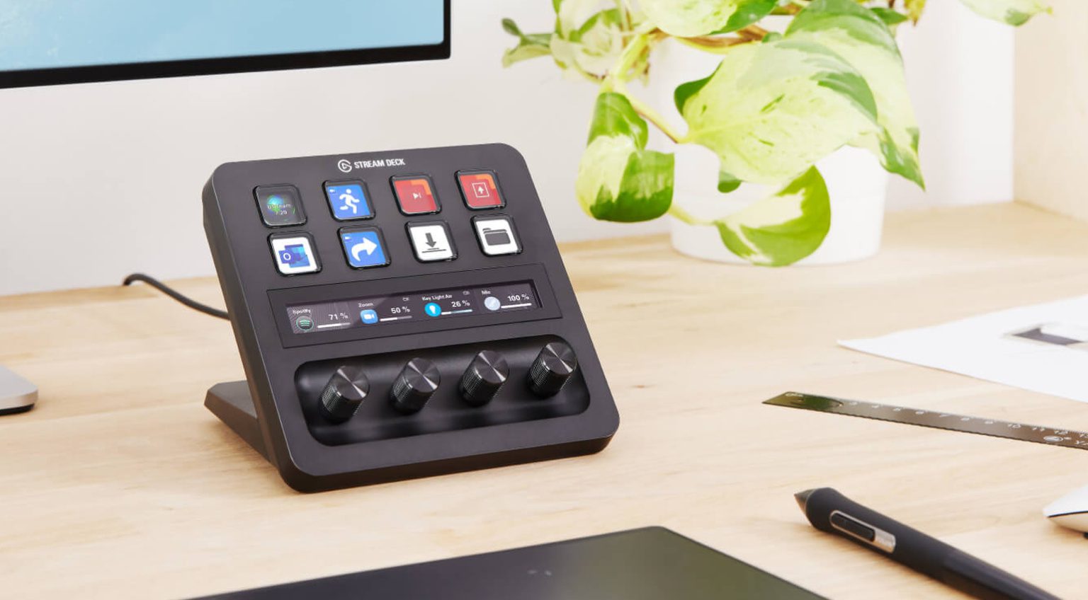 The Elgato Stream Deck+: a more advanced streaming console