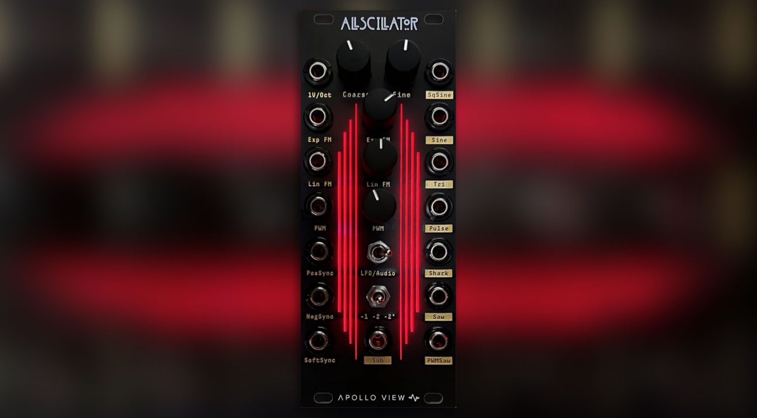 Allscillator: All the oscillator waveforms from Apollo View Modular - gearnews.com