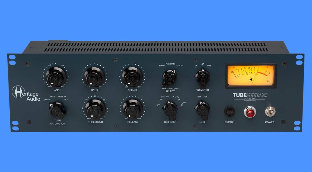 The Heritage Audio Tubesessor, a new take on a tube compressor