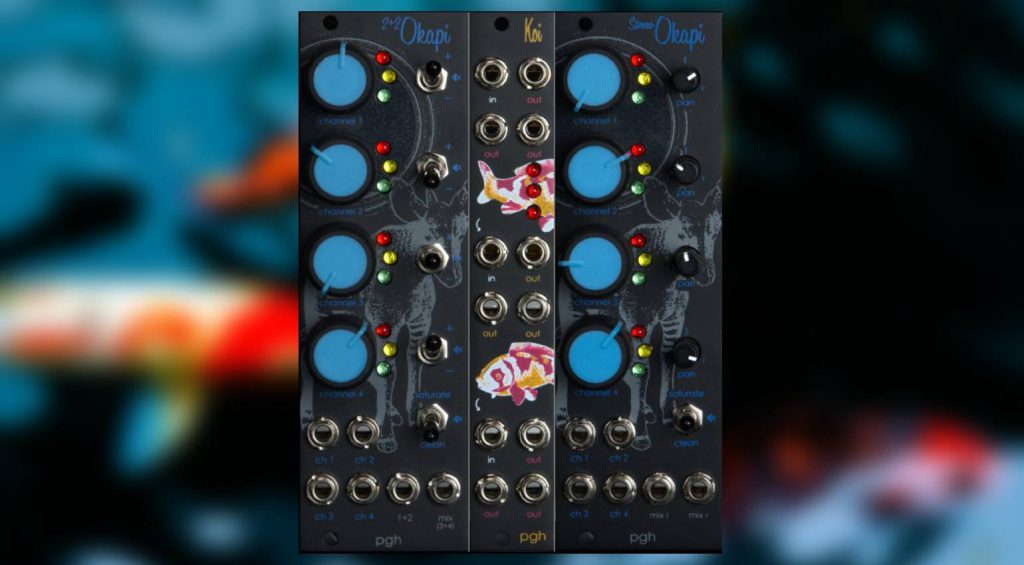 Okapi mixers and Koi mults: giraffe and fish modules from Pittsburgh ...