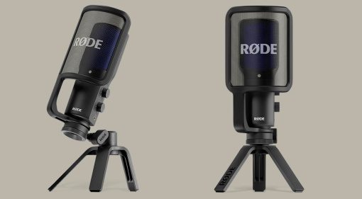The Rode NT-USB+ is a desktop mic with built-in preamp and DSP