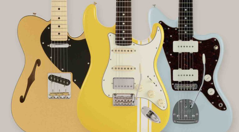 Fender Japan Hybrid II Telecaster, Strat & Traditional Jazzmaster ...