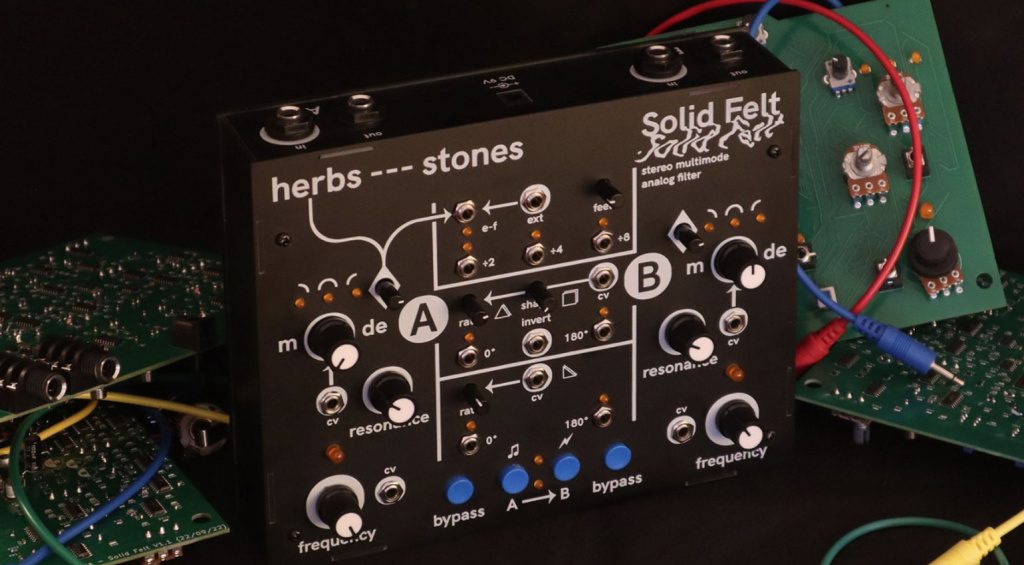 Solid Felt: Desktop stereo multimode filter from Herbs & Stones ...