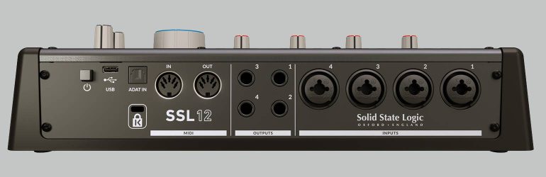 Introducing the SSL 12 desktop USB audio interface