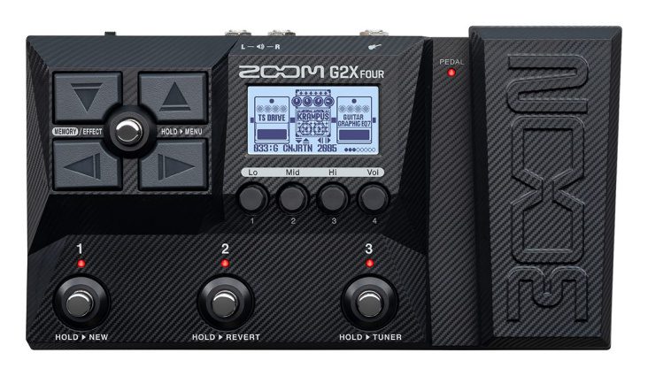 Zoom G2 Four and G2X Four: New low price amp modellers & multi-FX ...