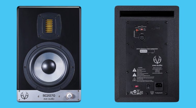 Introducing the Eve Audio SC2070 6.5-inch 2-way studio monitors