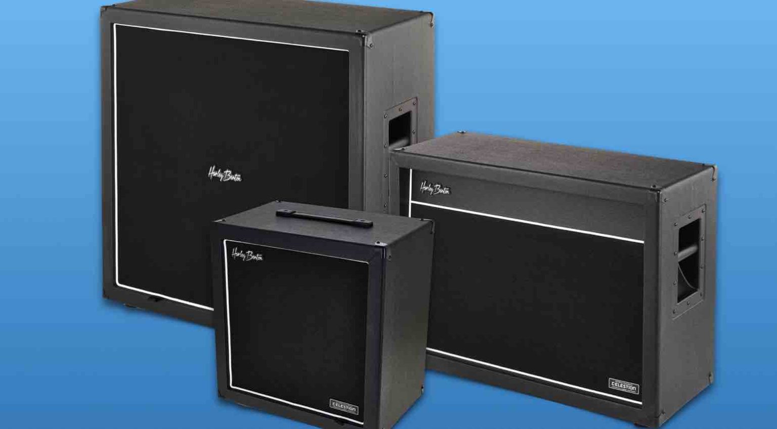 Harley Benton G-Plus guitar cabinets with Celestion speakers - gearnews.com