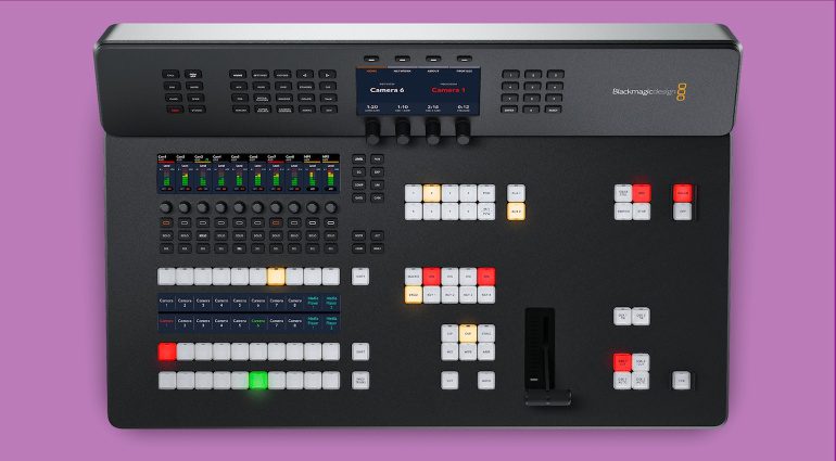 Blackmagic design launches the ATEM Television Studio HD 8