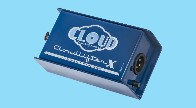 Introducing the Cloudlifter X transformer-based in-line mic pre