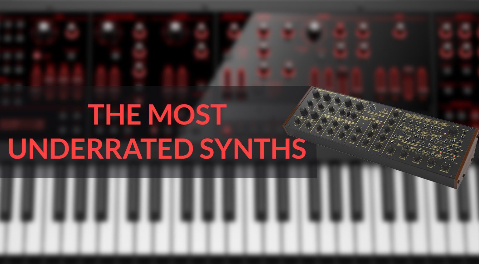 The Most Underrated Synths: 5 That Deserve A Second Look - gearnews.com