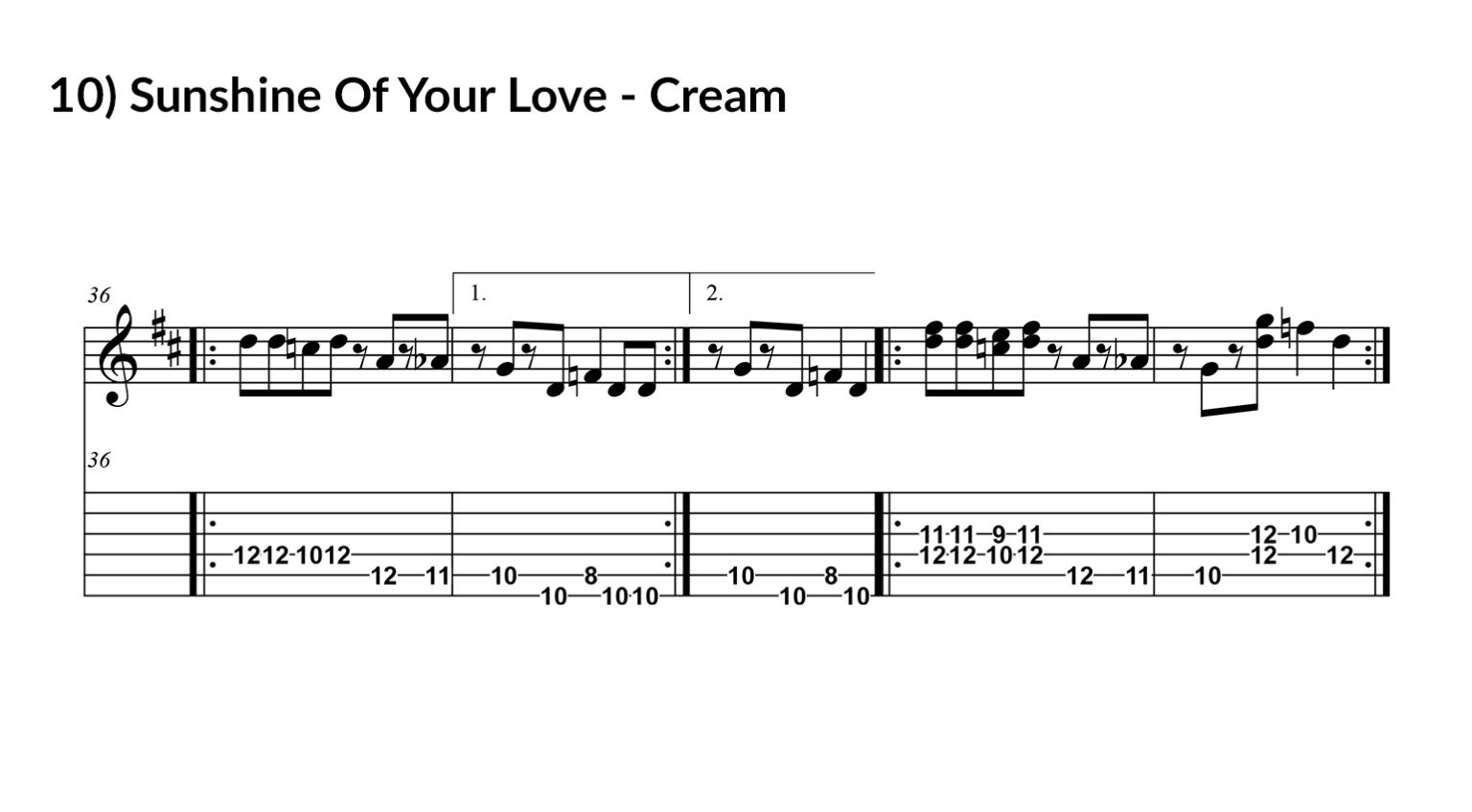 Easy Rock Songs to Play on Guitar: For Beginners - gearnews.com