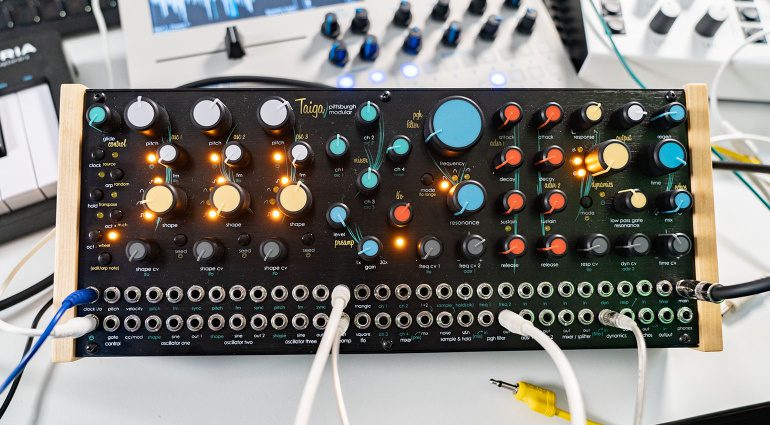 Pittsburgh Modular Taiga review - Desktop Synth - gearnews.com