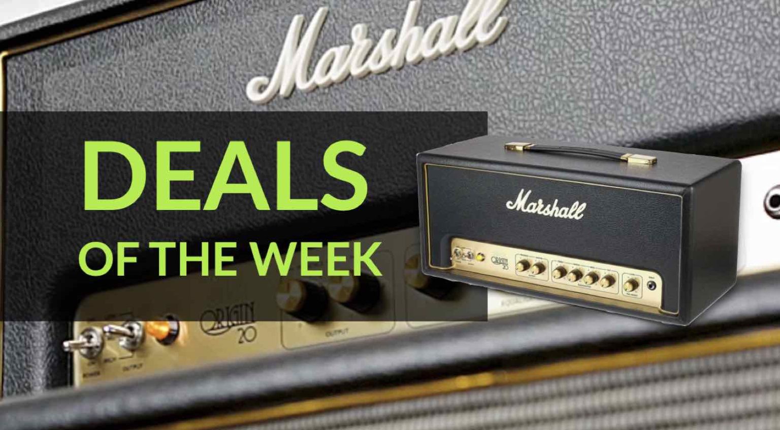 Marshall Amps and Cabinets: Deals of the Week - gearnews.com