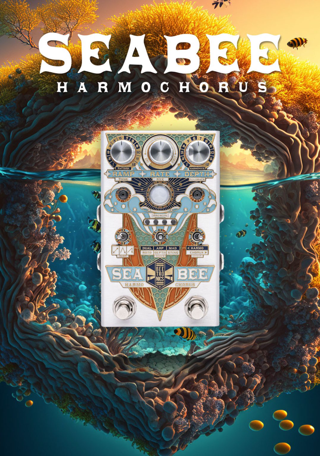 Beetronics Seabee Harmochorus: Reinventing the chorus - gearnews.com