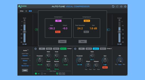 Introducing the AI-assisted Auto-Tune Vocal Compressor plugin