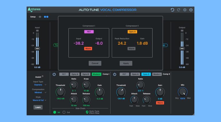 Introducing the AI-assisted Auto-Tune Vocal Compressor plugin