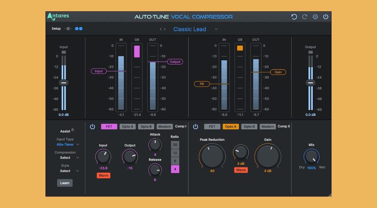 Introducing the AI-assisted Auto-Tune Vocal Compressor plugin