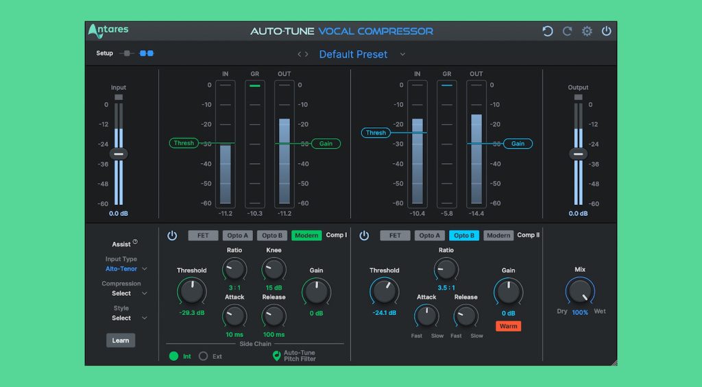 Introducing the AI-assisted Auto-Tune Vocal Compressor plugin