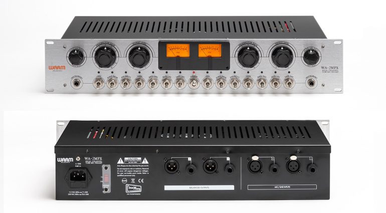 Introducing the Warm Audio WA-MPX and WA-2MPX tube preamps