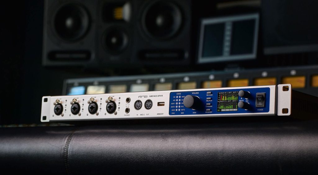 Meet the new flagship RME Fireface UFX III multichannel interface