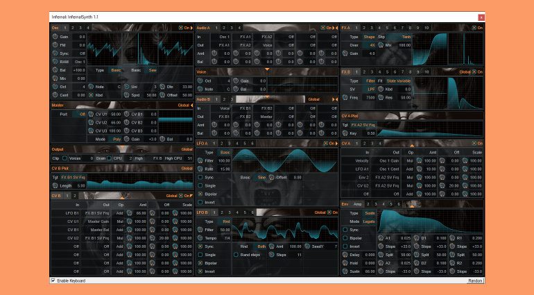 InfernalSynth, Wasted Audio, KClip Zero: Free Plugins of the Week - gearnews.com
