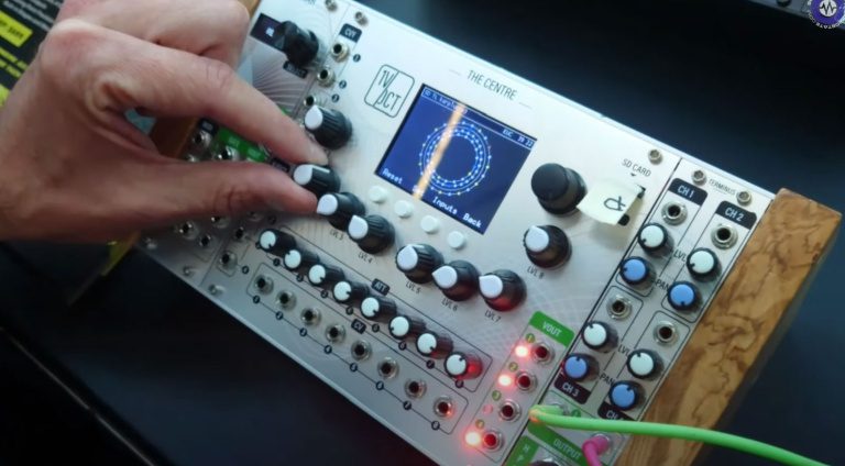 NAMM 2023: 1V/Oct The Centre semi-modular wavetable synth station ...
