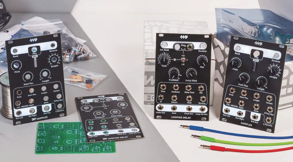 NAMM 2023: 4MS Looping Delay and Sampler modules with DIY options ...