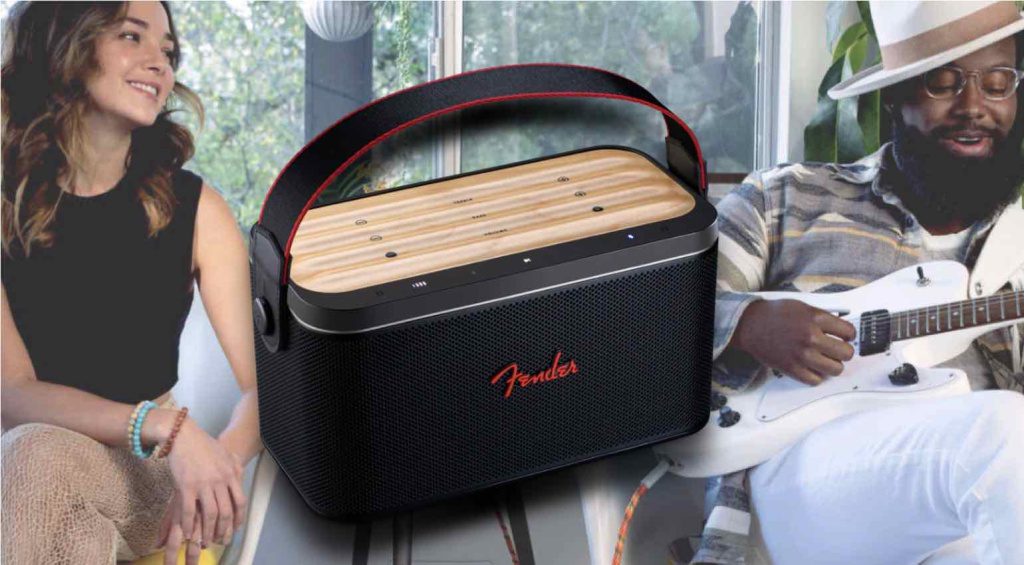 Fender Audio RIFF portable Bluetooth speaker and practice amp ...