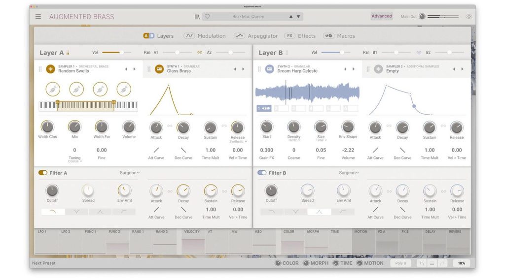 Introducing the Arturia Augmented Brass plugin for your DAW