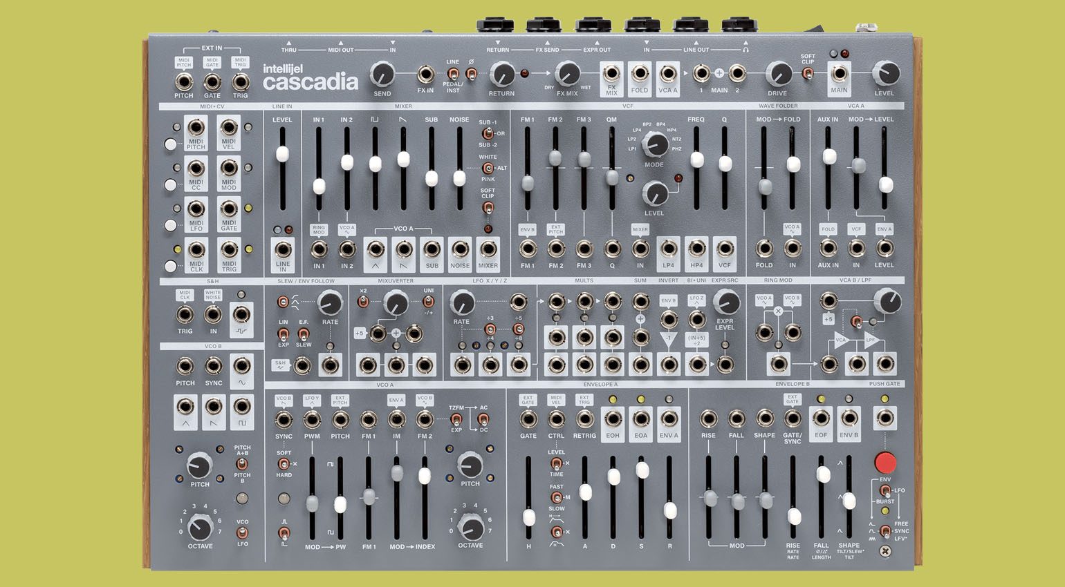 Intellijel Cascadia: Semi-modular super sonic playground - gearnews.com