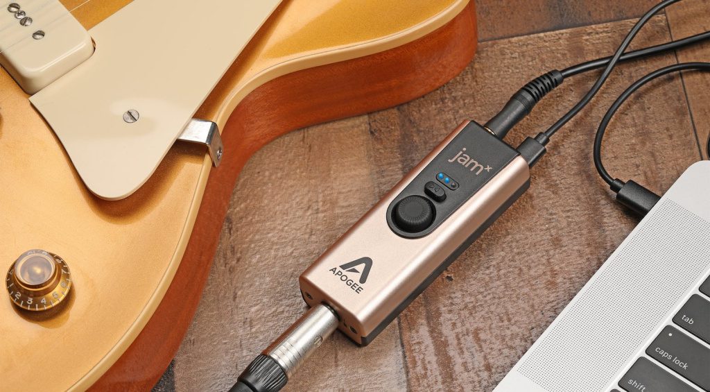 Find your tone with the Apogee jamx audio interface