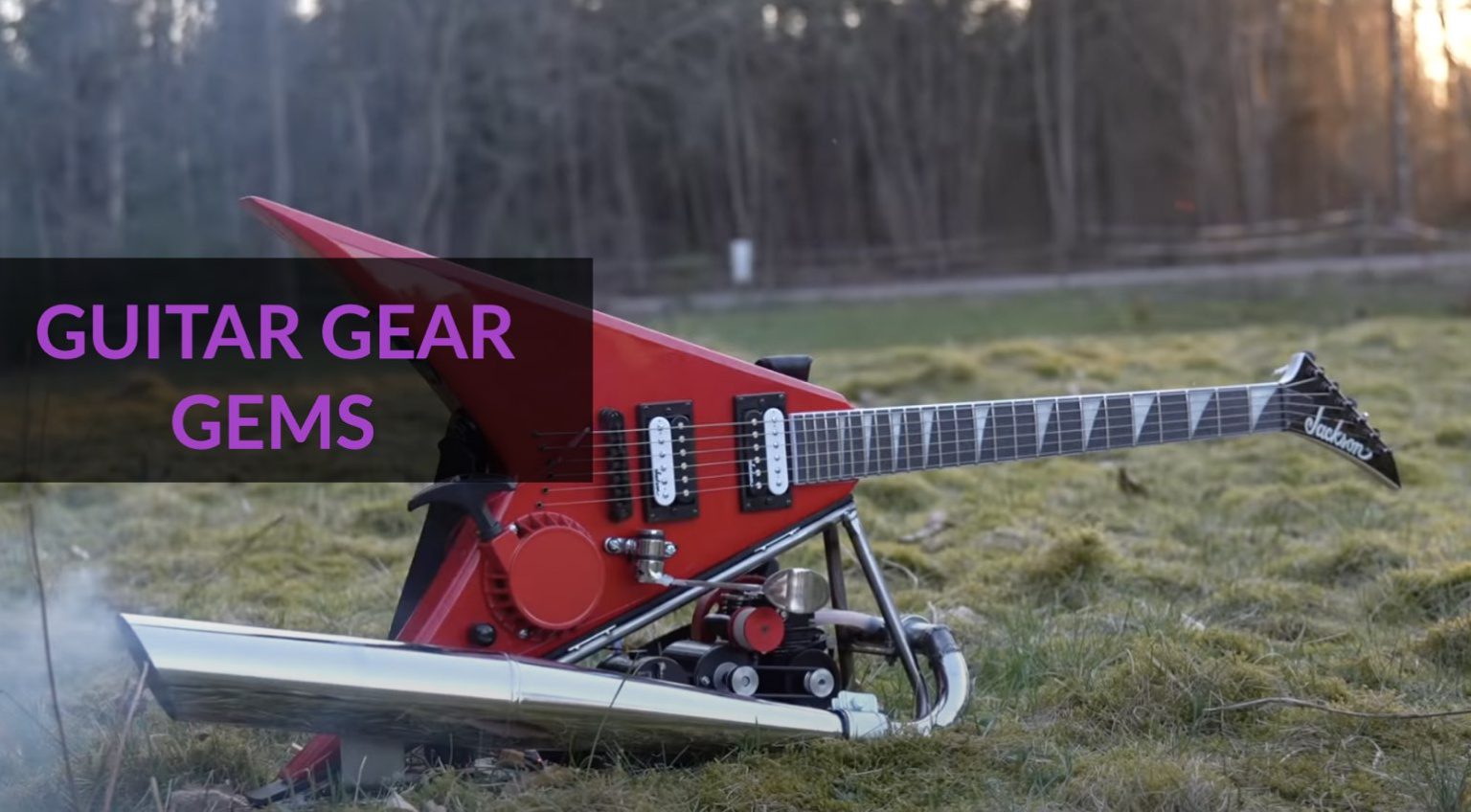 Guitar Gear Gems: Gas Powered Guitar and more