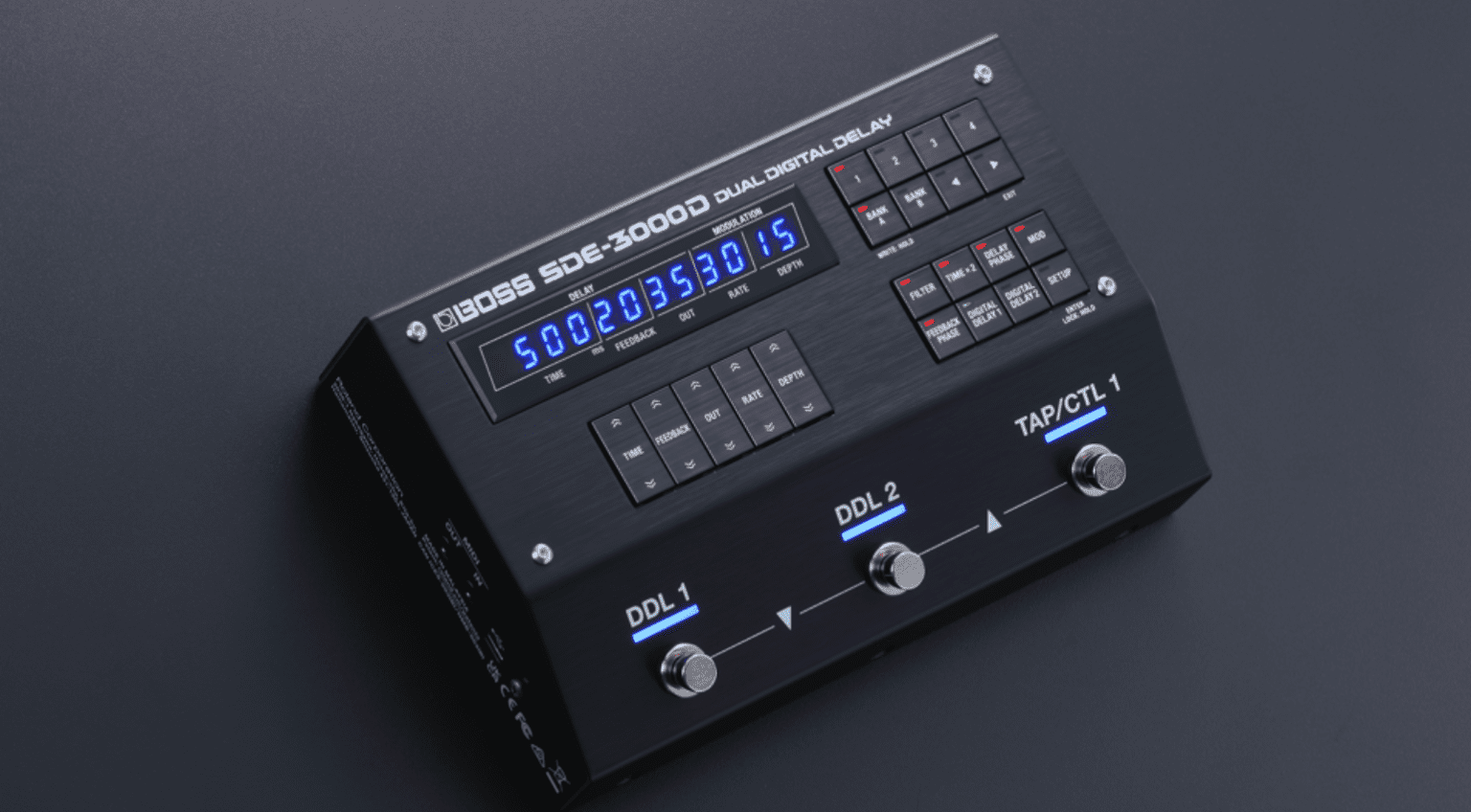 Eddie's 80s Classic Returns! BOSS reissues the SDE-3000 - gearnews.com