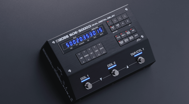 Eddie's 80s Classic Returns! BOSS reissues the SDE-3000 - gearnews.com