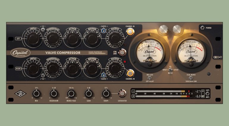 UAD introduces the Electra 88 and Capitol Compressor plugins