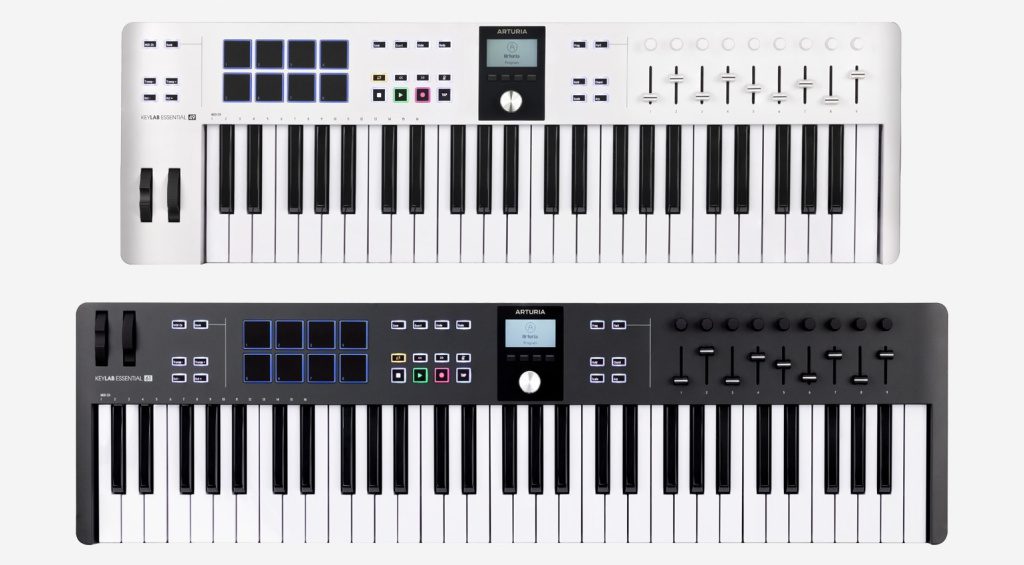 Introducing the Arturia KeyLab Essential MK3 controller keyboards