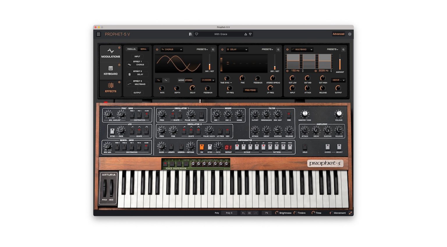 Recreating the Sequential Circuits Prophet-5 sound with plugins