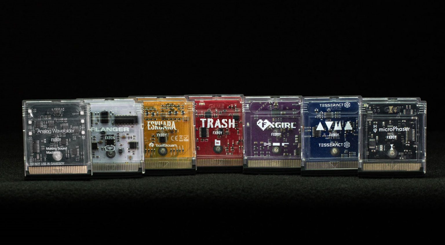 Befaco Fx Boy Gameboy Cartridge based effects module - gearnews.com
