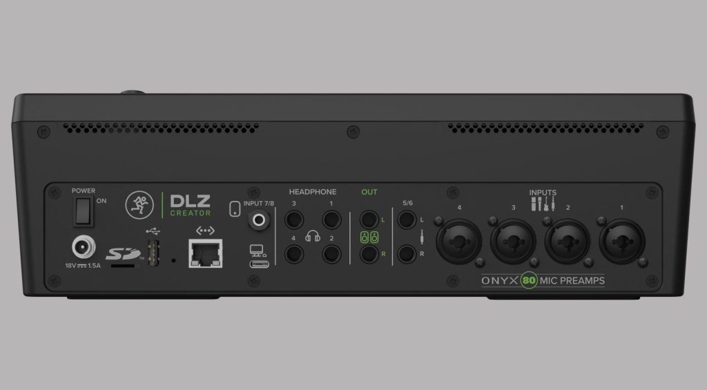 Introducing the Mackie DLZ digital mixer for content creators